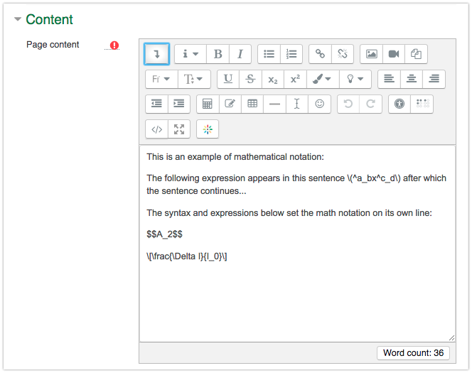 Displaying Mathematical Notations in eClass - Powered by Kayako Help ...
