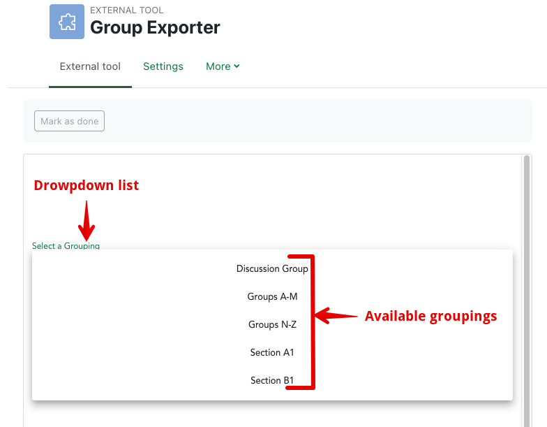 Exporting Group Information from Courses - Powered by Kayako Help Desk ...